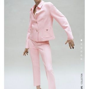 Zara | Jackets & Coats | Nwt Zara Pink Jacket | Poshmark